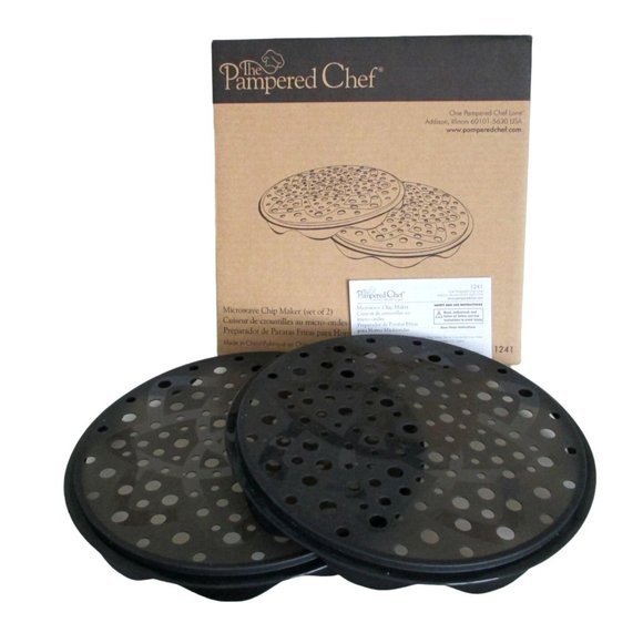 Pampered Chef | Kitchen | Nib Pampered Chef Microwave Chip Maker ...